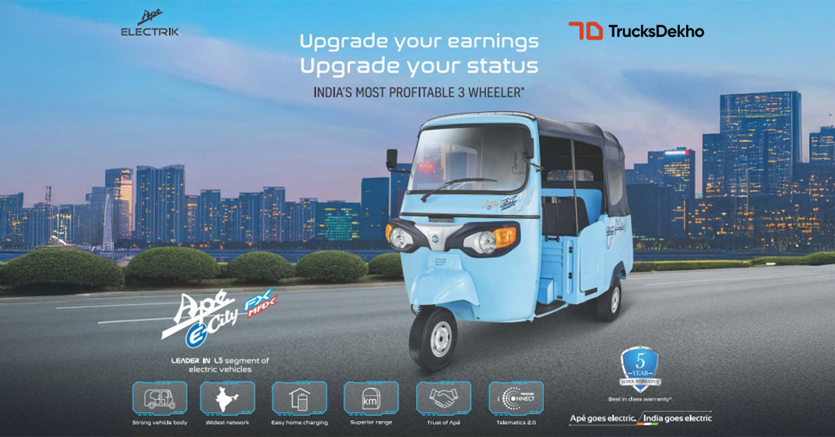 Best 5 Piaggio Ape Three-Wheelers In India: All You Need To Know ...