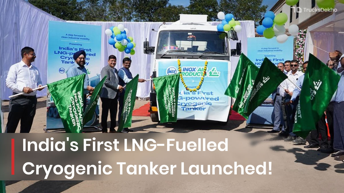 INOX Air Products Launches India's First LNG-Fuelled Cryogenic Tanker ...