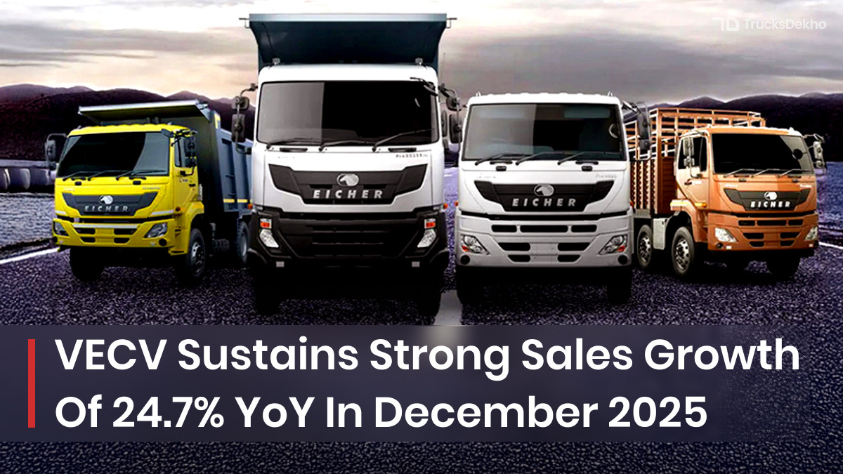 Volvo And Eicher Motors Sales Report For December 2025 | Trucks ...