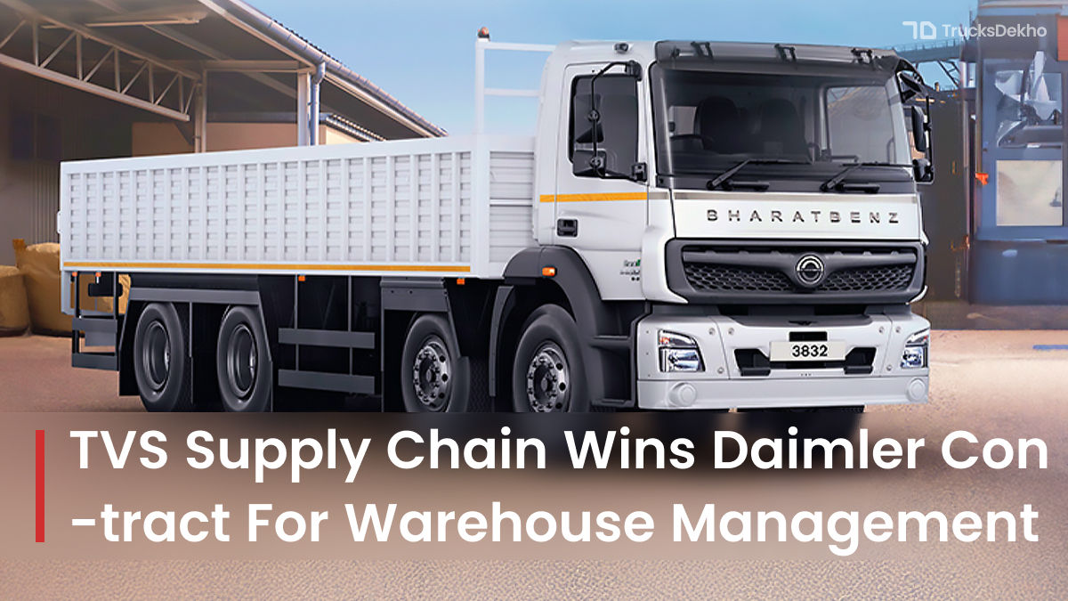 TVS Supply Chain Wins Daimler Contract For Warehouse Management ...
