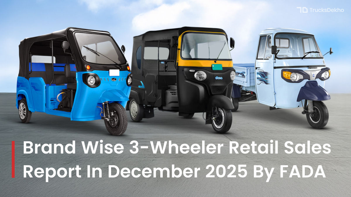 Brand Wise 3-Wheeler Retail Sales Report In December 2025 By FADA ...