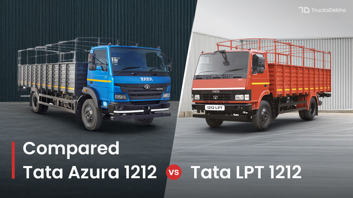 Tata Azura 1212 Vs Tata LPT 1212 Comparison: Performance | Dimensions ...