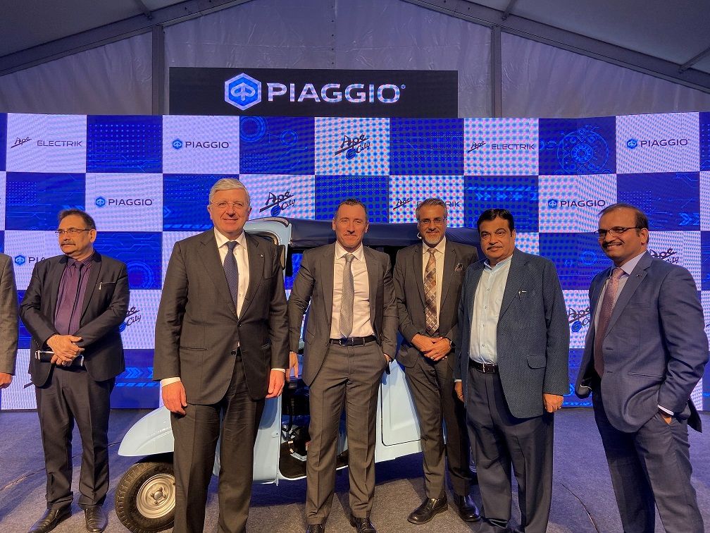 Piaggio enter EVs, launches first three-wheeler Ape E-City | Trucks ...