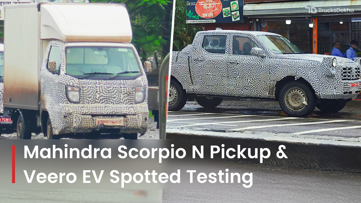 Mahindra Scorpio N Crew Cab Pickup Truck And Veero EV Spied: What To ...