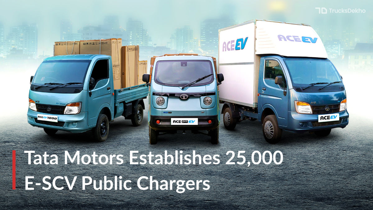 Tata Motors Establishes 25,000 Public Chargers For Electric SCVs ...