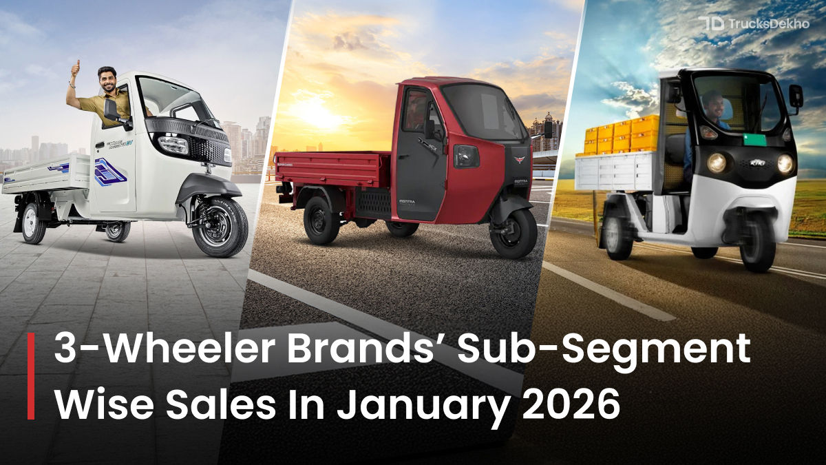 Indian 3-Wheeler Brands’ Sub-Segment-Wise Sales In January 2026 ...