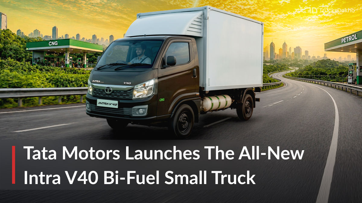 Tata Motors Launches The All-New Intra V40 Bi-Fuel Small Truck | Trucks ...
