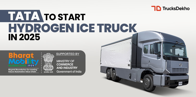 Tata To Start Hydrogen ICE Truck In 2025 | Trucks.cardekho.com