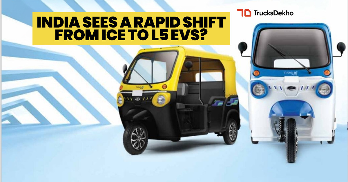 India Witnesses Rapid Shift From ICE To L5-EV Adoption In 2025 | Trucks ...