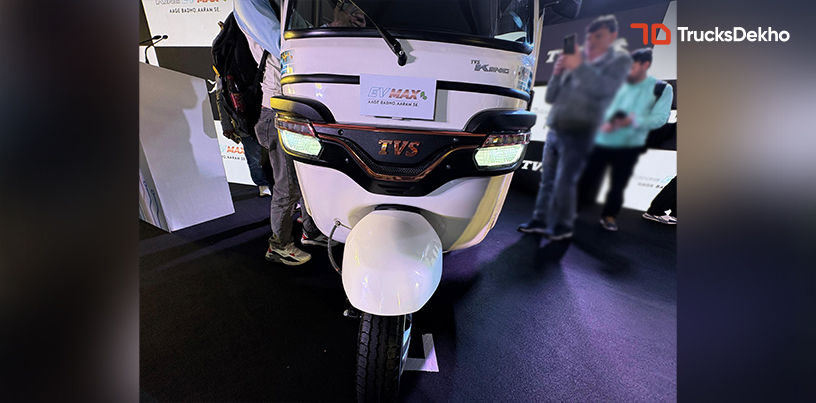 TVS King EV Max In Images Explained | Trucks.cardekho.com