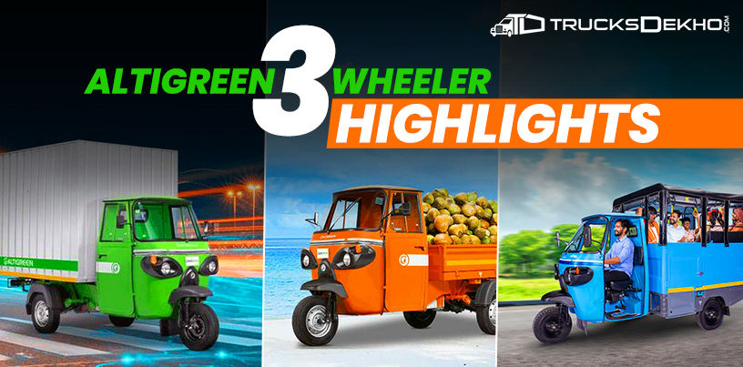Strengthen Transportation Businesses With Altigreen Electric 3 Wheelers ...