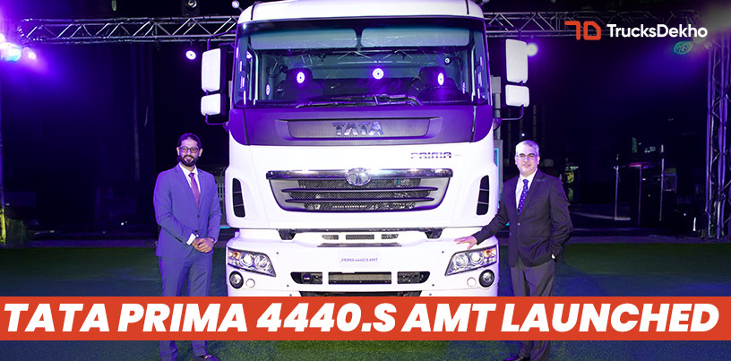 Tata Prima 4440.S AMT Launch In Saudi Arabia | Trucks.cardekho.com