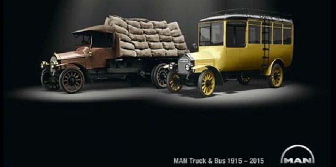 MAN Trucks and Buses celebrates 100 years of its presence in Industry ...