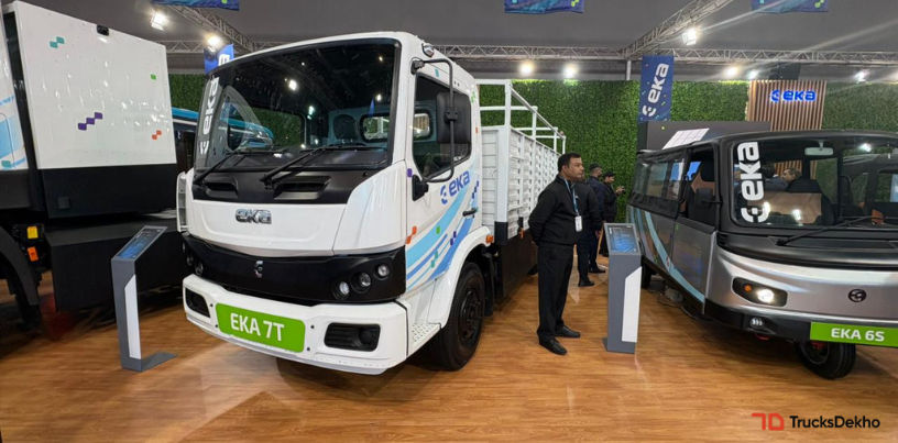 EKA Mobility Launched EKA 55T and EKA 6S at Auto Expo 2025 | Trucks ...