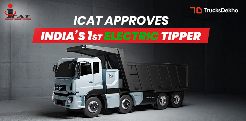 I-Board Electric Tipper: India’s First Electric Tipper For Mining ...