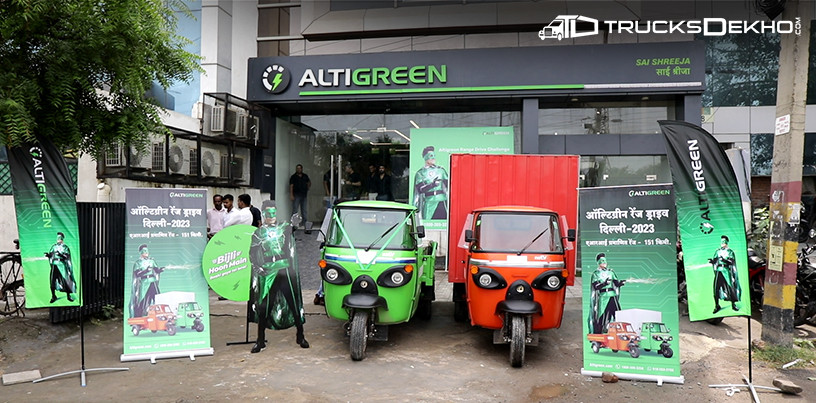 Altigreen Electric Three-Wheelers Cover Over 120km in Range Test ...