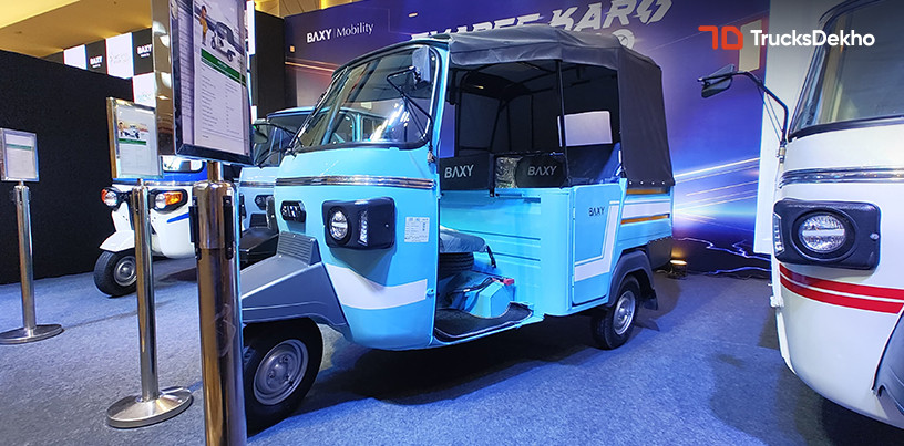 New Baxy Electric Three-Wheelers Launched In India | Trucks.cardekho.com