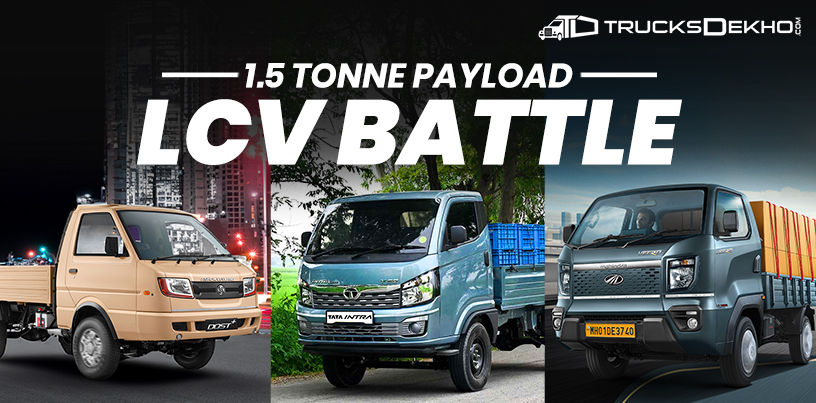 Mahindra Veero vs Ashok Leyland Dost Plus vs Tata Intra V50 - 1.5 Tonne ...