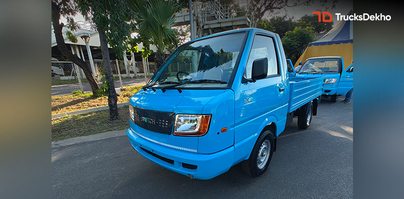 Switch To Showcase Electric IeV8 At Auto Expo 2025 | Trucks.cardekho.com