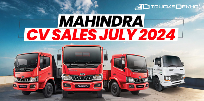 Mahindra Sells 23,306 Commercial Vehicles And 3-Wheelers In July 2024 With 14.88 Percent YoY ...