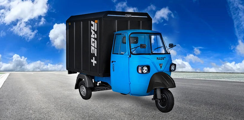 Omega Seiki Mobility and Log9 unveil cargo e-rickshaw- the Rage+ ...