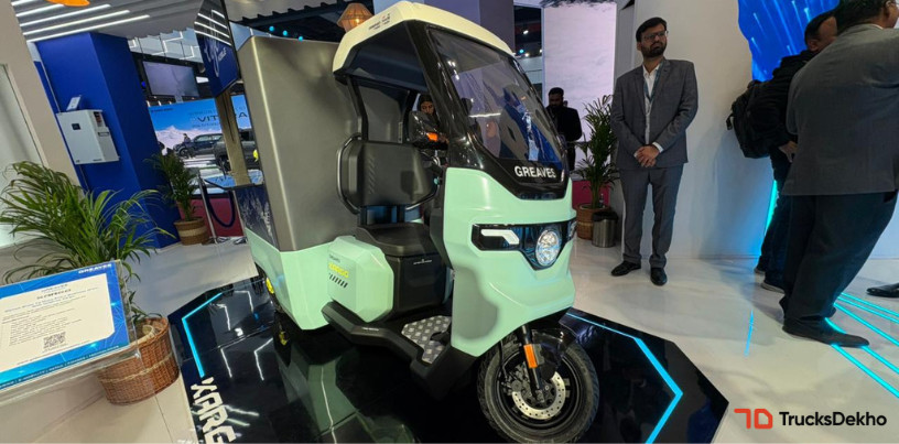 Greaves Cotton Ltd. Showcases Electric 3-Wheeler Xargo At Auto Expo ...