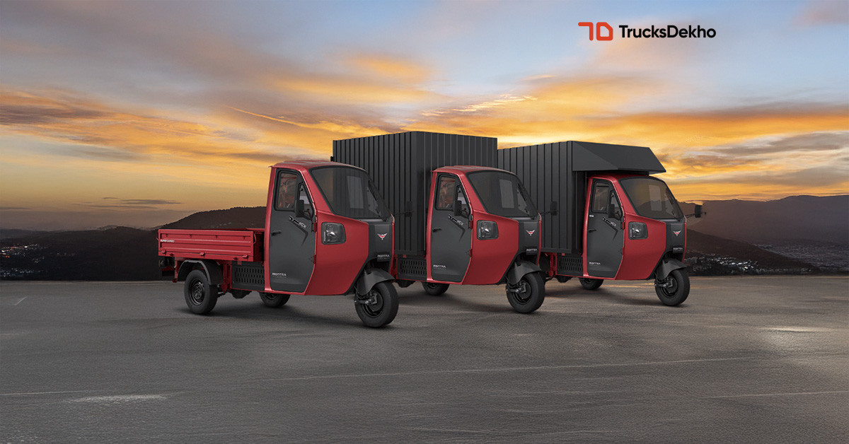 Montra Super Cargo Electric 3-Wheeler Launched | Trucks.cardekho.com