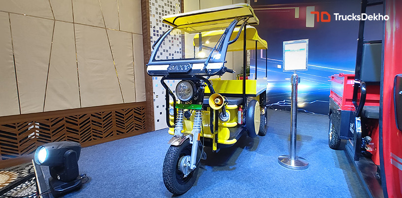 New Baxy Electric Three-Wheelers Launched In India | Trucks.cardekho.com