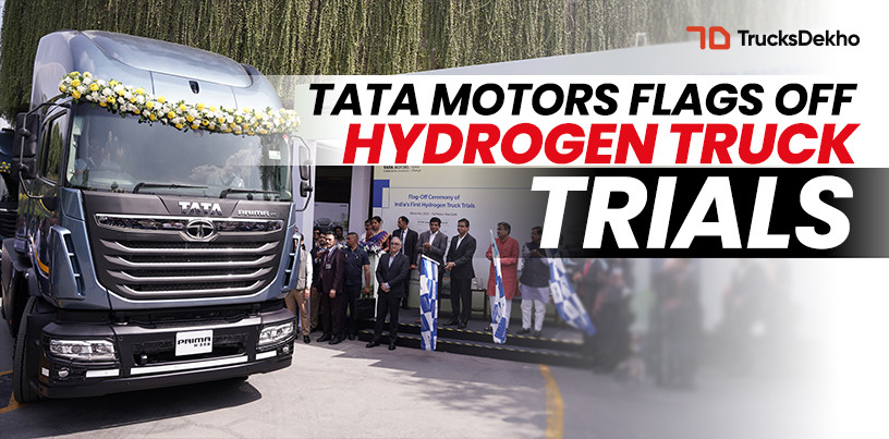 Tata Motors Flags Off India’s First Hydrogen Truck Trials | Trucks ...