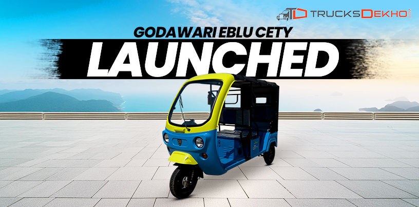 Godawari Electric Motors Launches Eblu Cety E-Rickshaw Available In ...