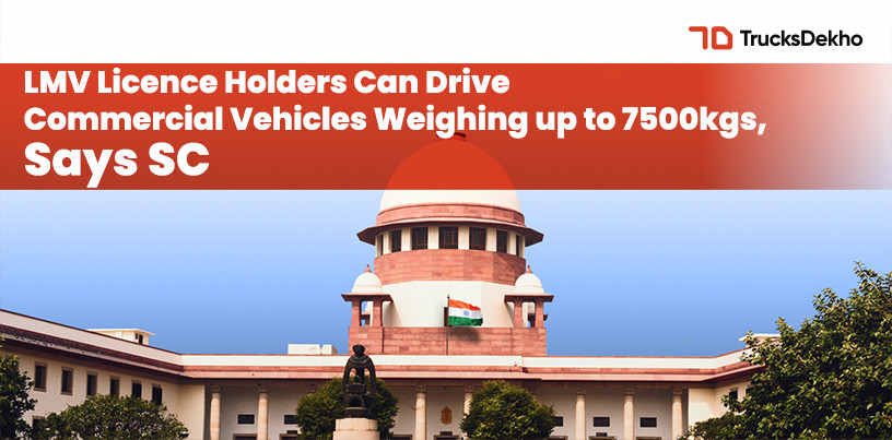 LMV License Holders Can Drive Small Commercial Vehicles | Trucks ...