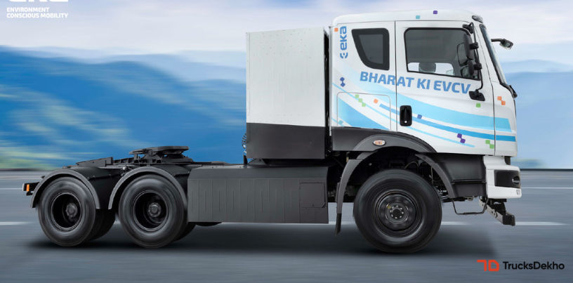EKA Mobility Launched EKA 55T and EKA 6S at Auto Expo 2025 | Trucks ...
