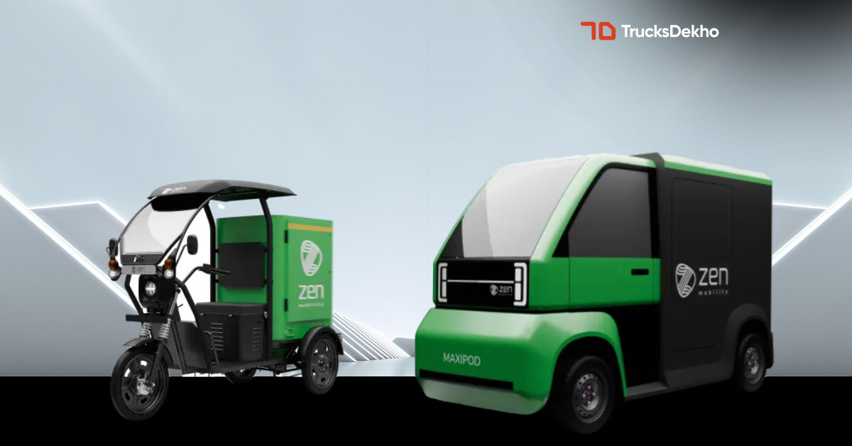 Zen Mobility Launches Zen Flo & Micro Pod Ultra | Trucks.cardekho.com