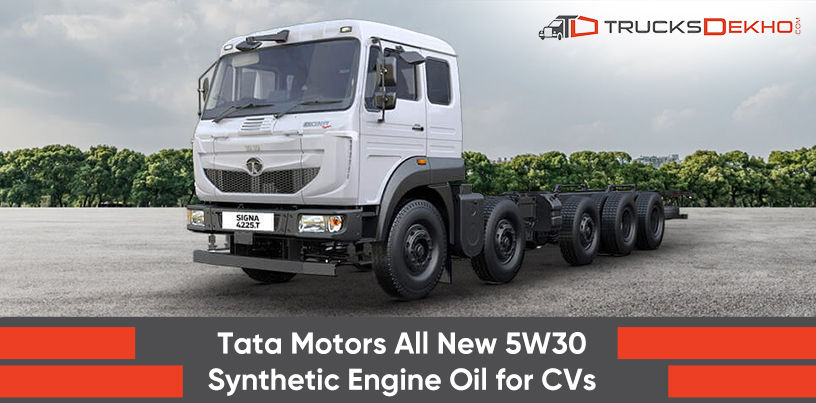 Tata Motors All-New 5W30 Synthetic Engine Oil for CVs | Trucks.cardekho.com