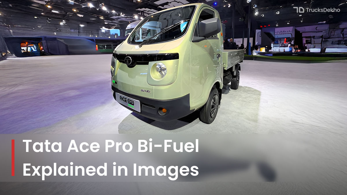 Tata Ace Pro Bi-Fuel Explained in Real-Life Images | Trucks.cardekho.com