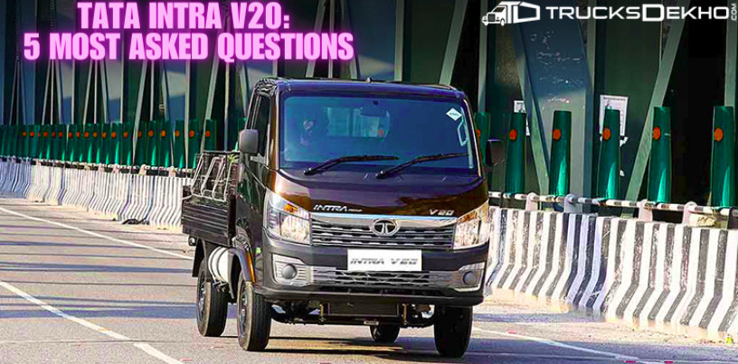 Answered: Your Most Asked Questions On Tata Intra V20 Bi-fuel Truck ...
