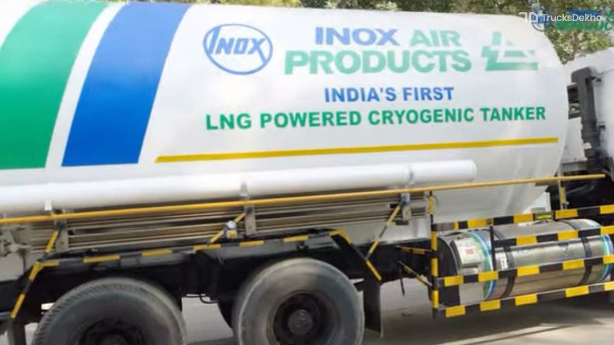 INOX Air Products Launches India's First LNG-Fuelled Cryogenic Tanker ...