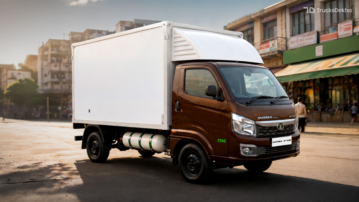 Tata Motors Launches The All-New Intra V40 Bi-Fuel Small Truck | Trucks ...