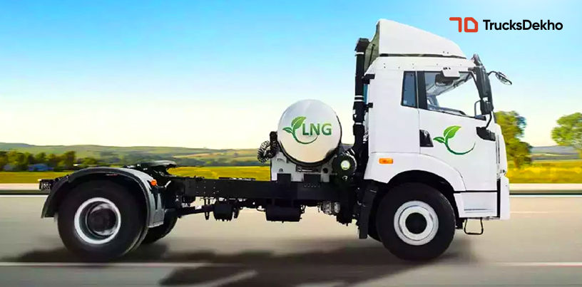 Blue Energy LNG Trucks Order By CONCOR | Trucks.cardekho.com