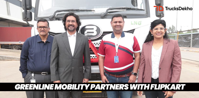 GreenLine Mobility Partners With Flipkart | Trucks.cardekho.com