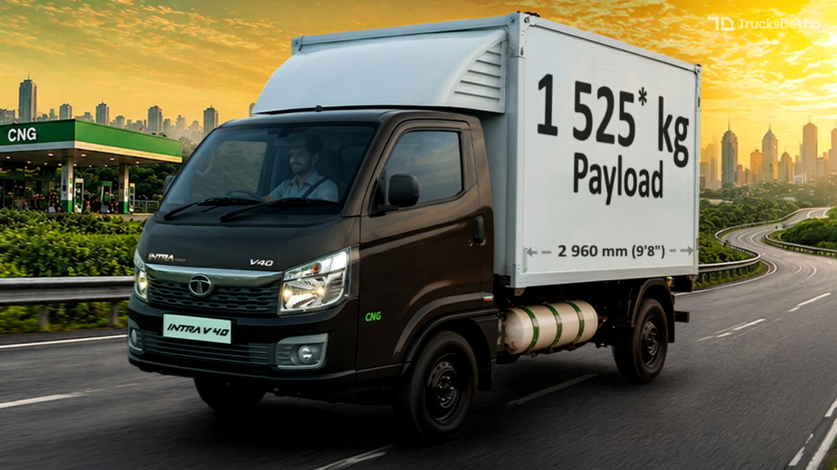 Tata Motors Launches The All-New Intra V40 Bi-Fuel Small Truck | Trucks ...