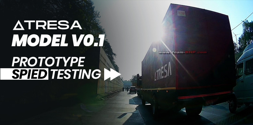 Tresa Motors Model V0.1 Prototype Spied In Bangalore Revealing Exciting ...
