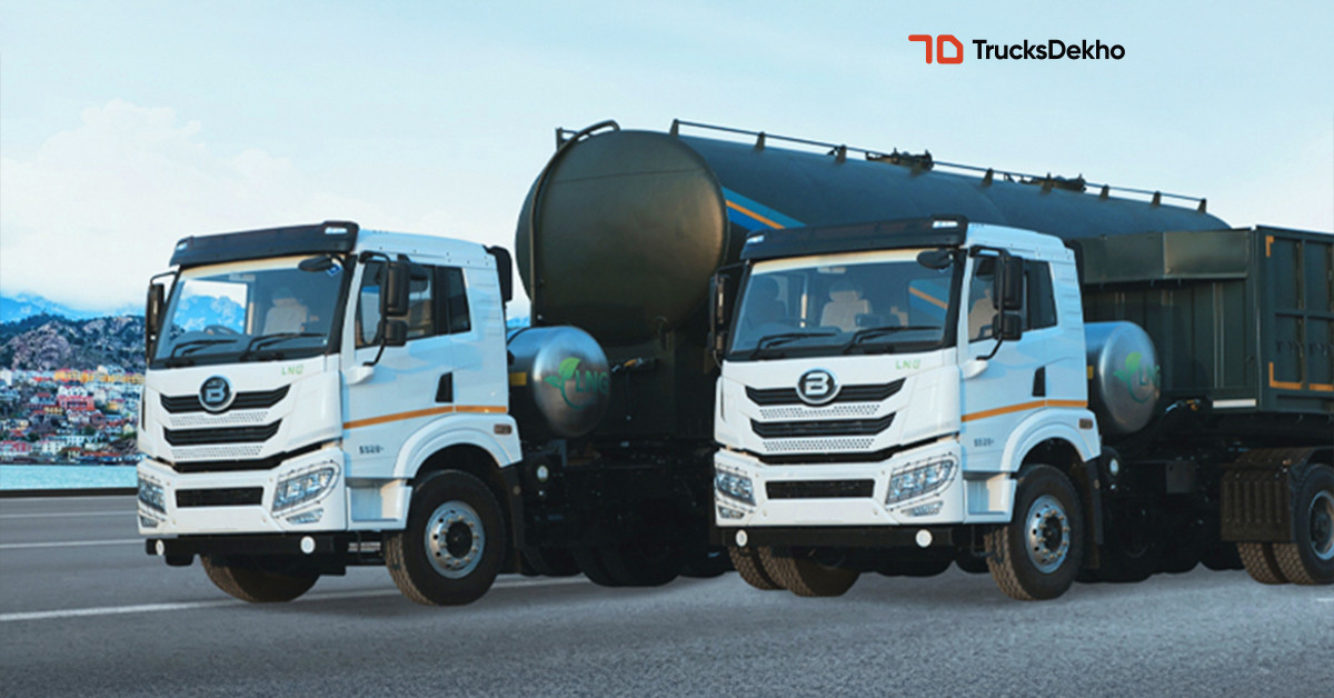 GreenLine Deploys LNG Trucks For Bekaert | Trucks.cardekho.com