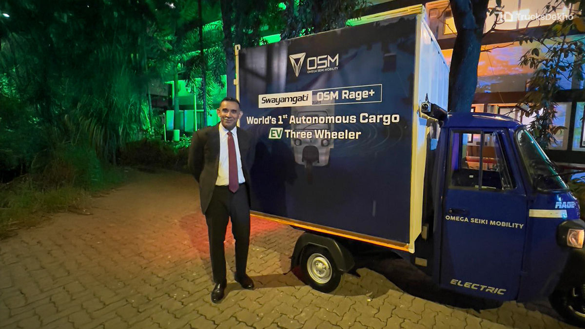 OSM Swayamgati Cargo Launched: Autonomous Electric Cargo 3-Wheeler ...
