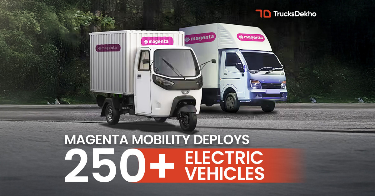 Magenta Mobility Deploys 250+ Electric Vehicles | Trucks.cardekho.com