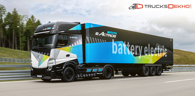 Mercedes-Benz All eActros LongHaul: In Pictures | Trucks.cardekho.com