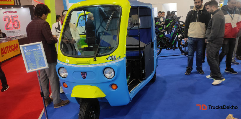 Godawari Electric Launches Eblu Rozee ECO At Auto Expo 2025. | Trucks ...
