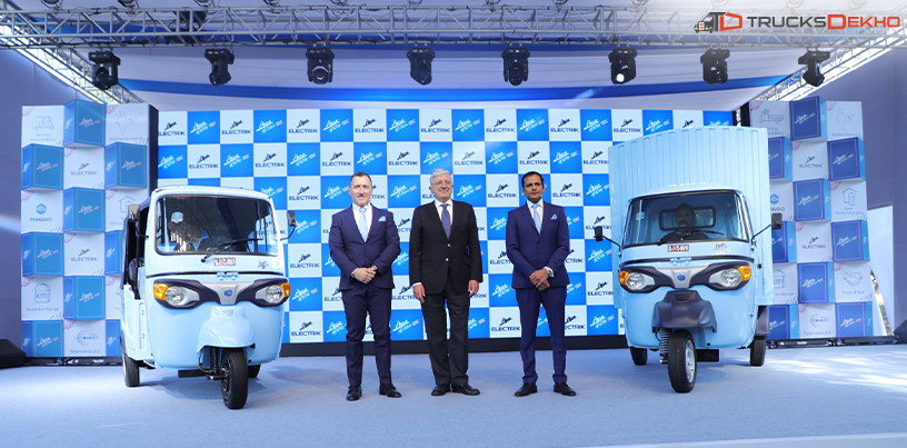 Piaggio Launches All-New Electric Auto Rickshaw Range | Trucks.cardekho.com