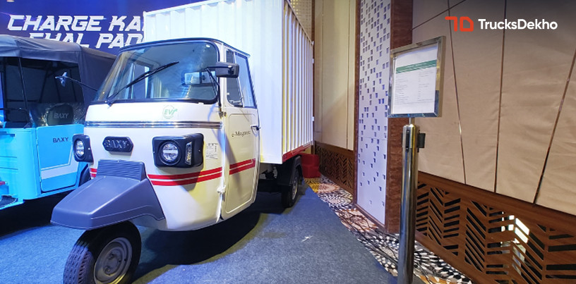 New Baxy Electric Three-Wheelers Launched In India | Trucks.cardekho.com