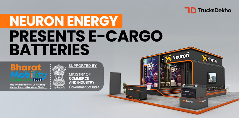 Neuron Energy Presents E-Cargo Batteries | Trucks.cardekho.com